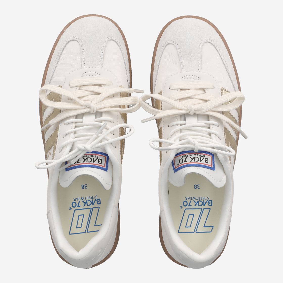 BACK 70 108001-001158 GHOST 2511-01 Sneaker in creme-weiß online kaufen